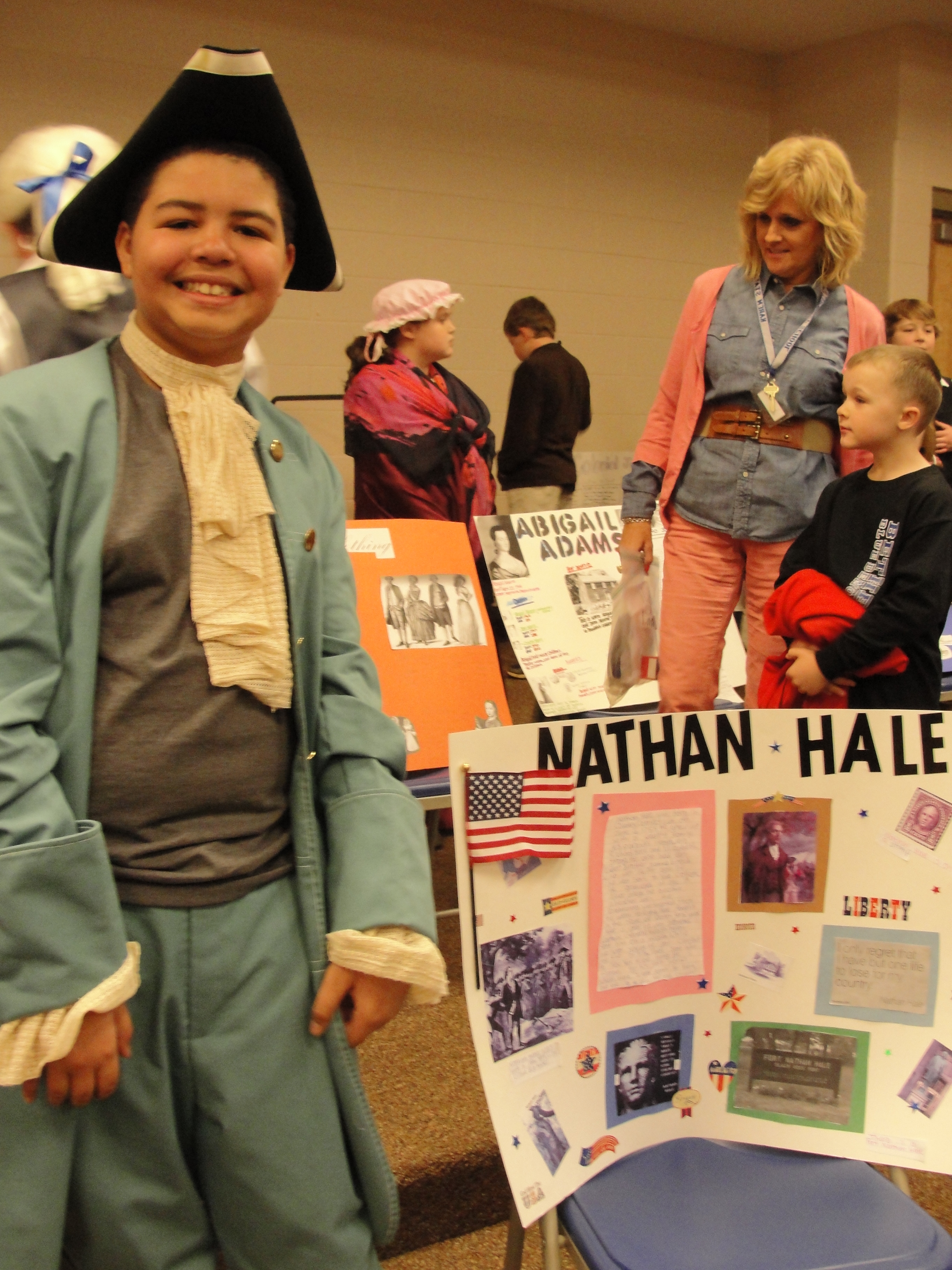 Bethel Elementary Holds Annual Revolutionary War Living Museum
